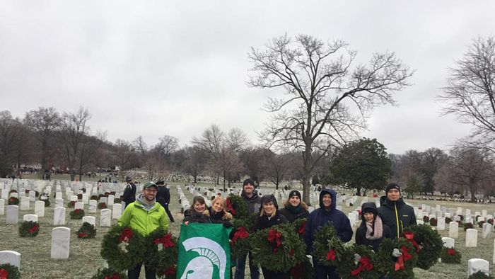 Arlington Cemetery Wreath Laying with the DC Spartans | Serve - Powered ...
